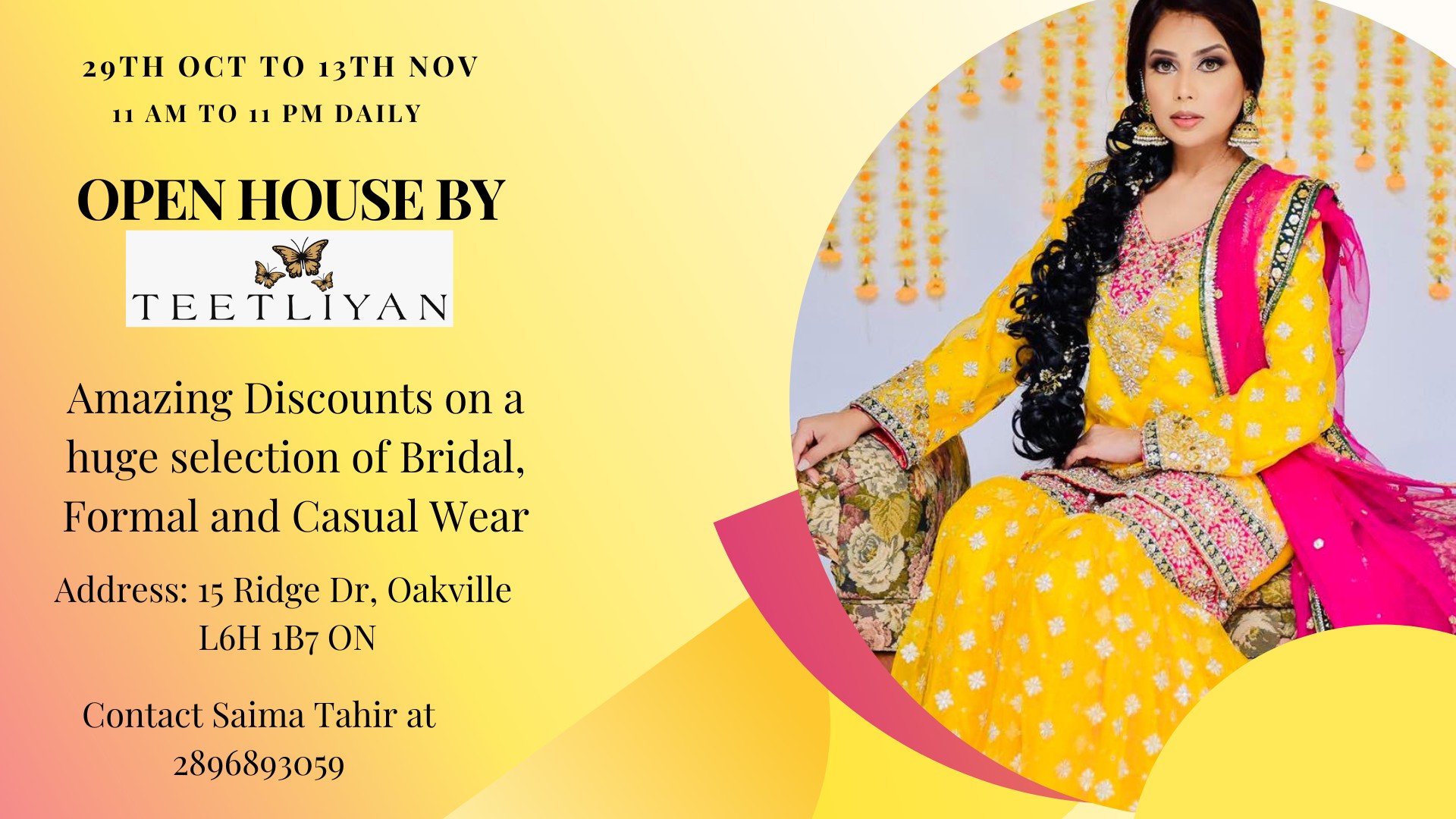 Events Open House By Teetliyan Blog For Muslim Women And Mothers